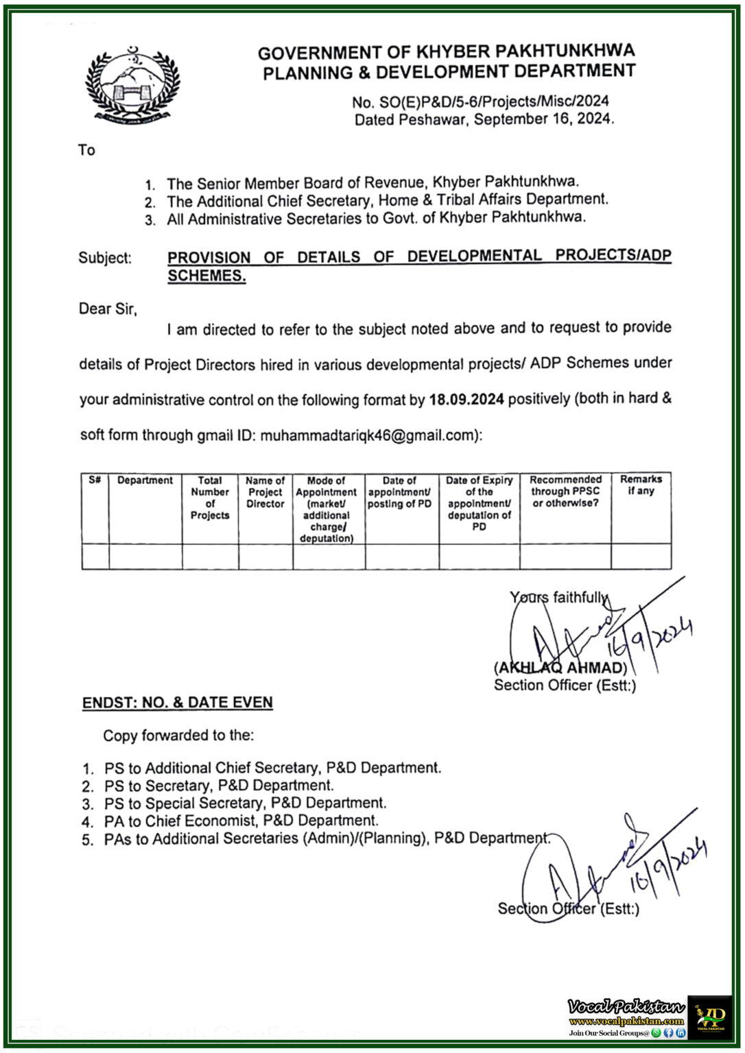 Sindh Finance Department Reveals New Provident Fund Mark-Up for 2023-24-Notification - Vocal ...