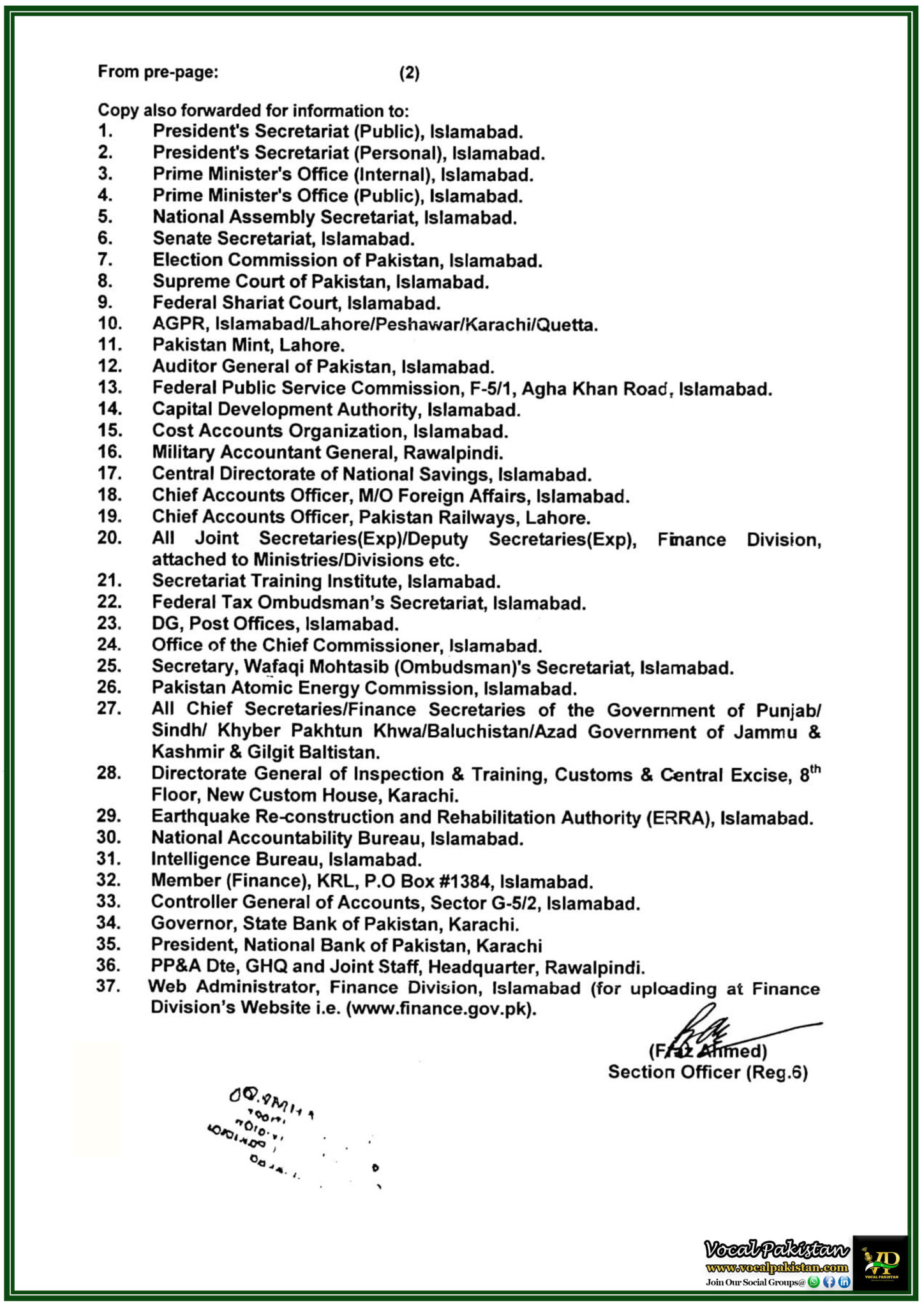 New Pension Fund Scheme Launched: Federal Employees to Contribute 10% ...