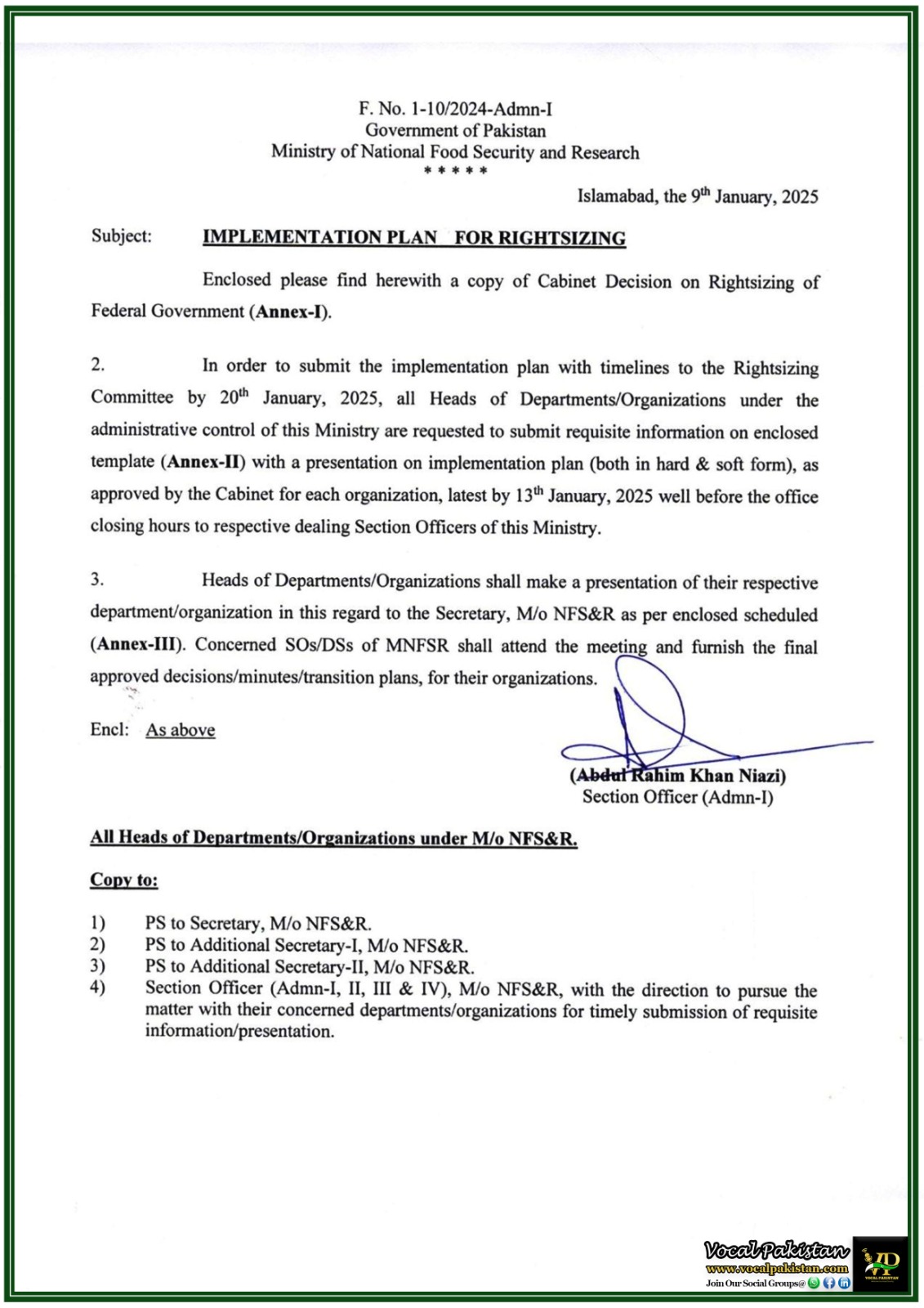 Rightsizing of Federal Government: New Guidelines and Deadlines for ...